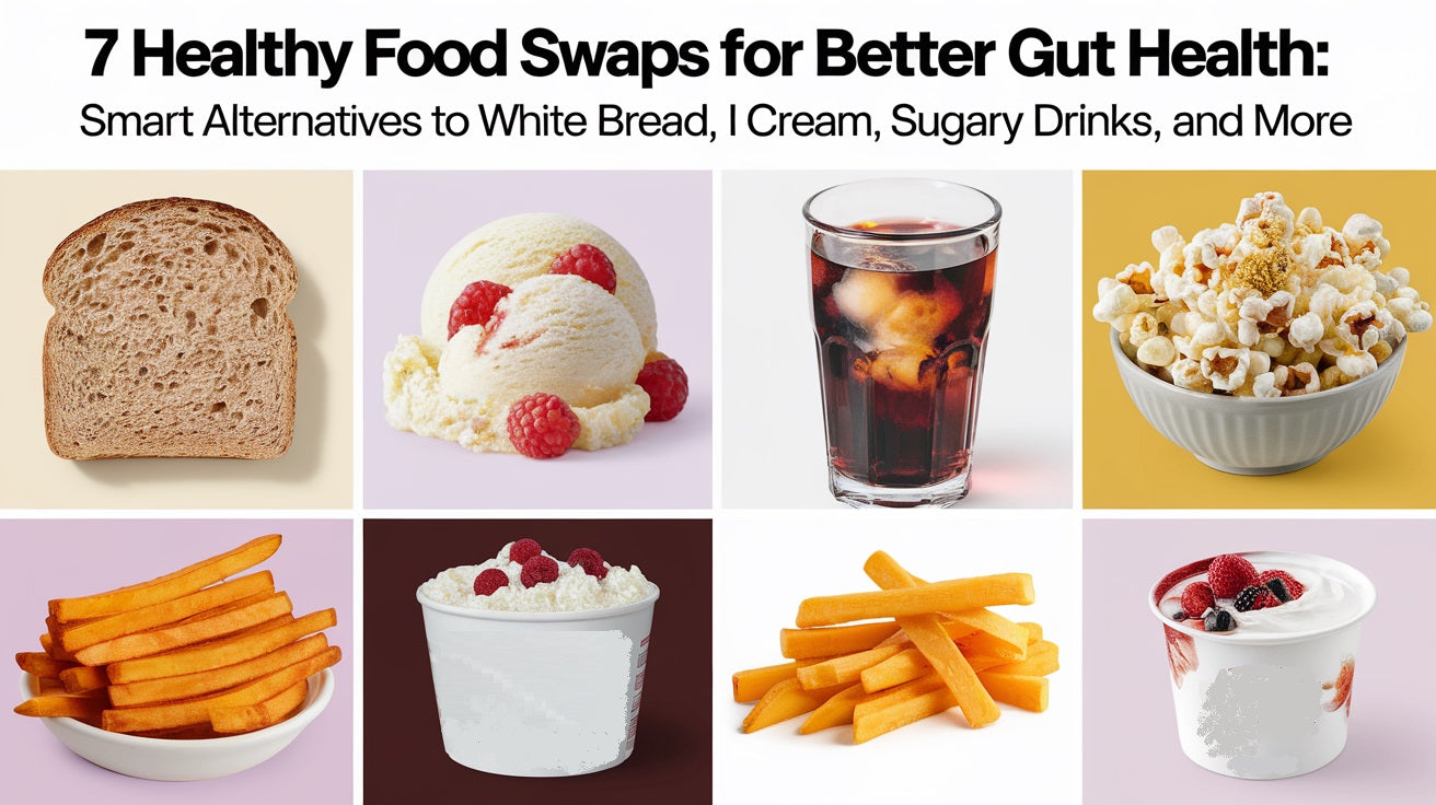 7 Healthy Food Swaps for Better Gut Health: Smart Alternatives to Whit ...
