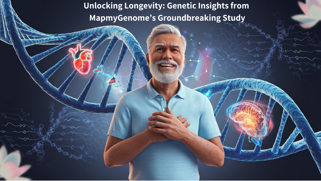 Unlocking Longevity: Genetic Insights from MapmyGenome’s Groundbreaking Study – Mapmygenome