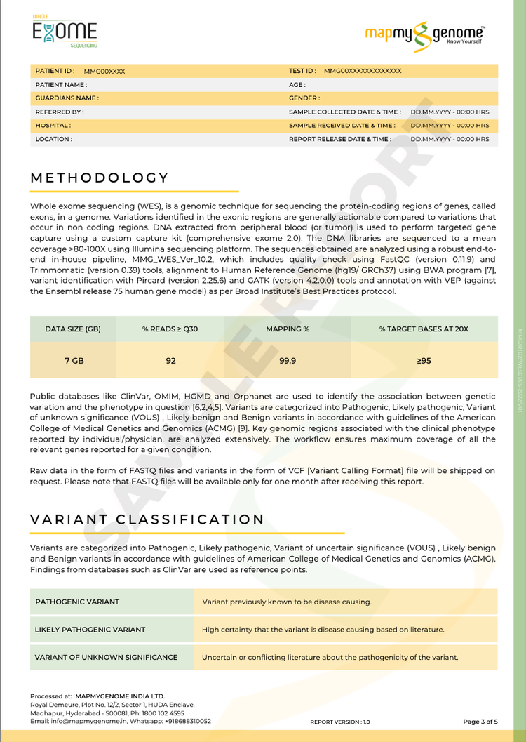 Whole Exome Sequencing: Cost, Benefits and Process in India | MapmyGenome – Mapmygenome